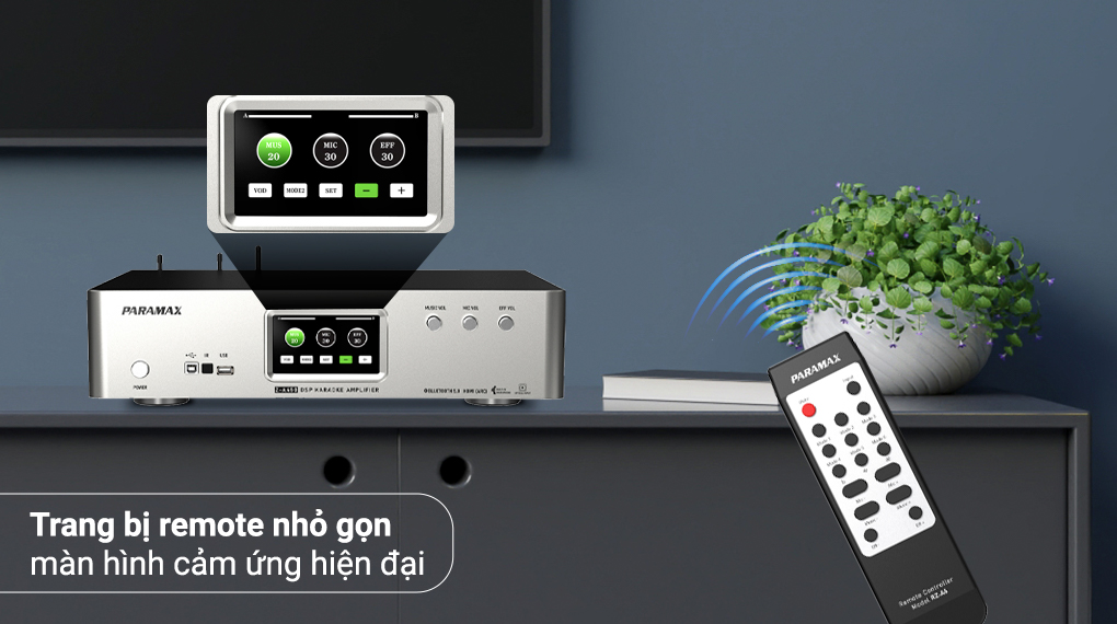 Amply Paramax Z-A450 500W - giá tốt, chính hãng, có trả góp 0%