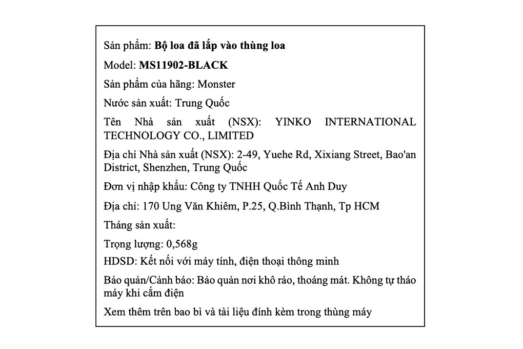 Loa Bluetooth Monster S310 Superstar MS11902