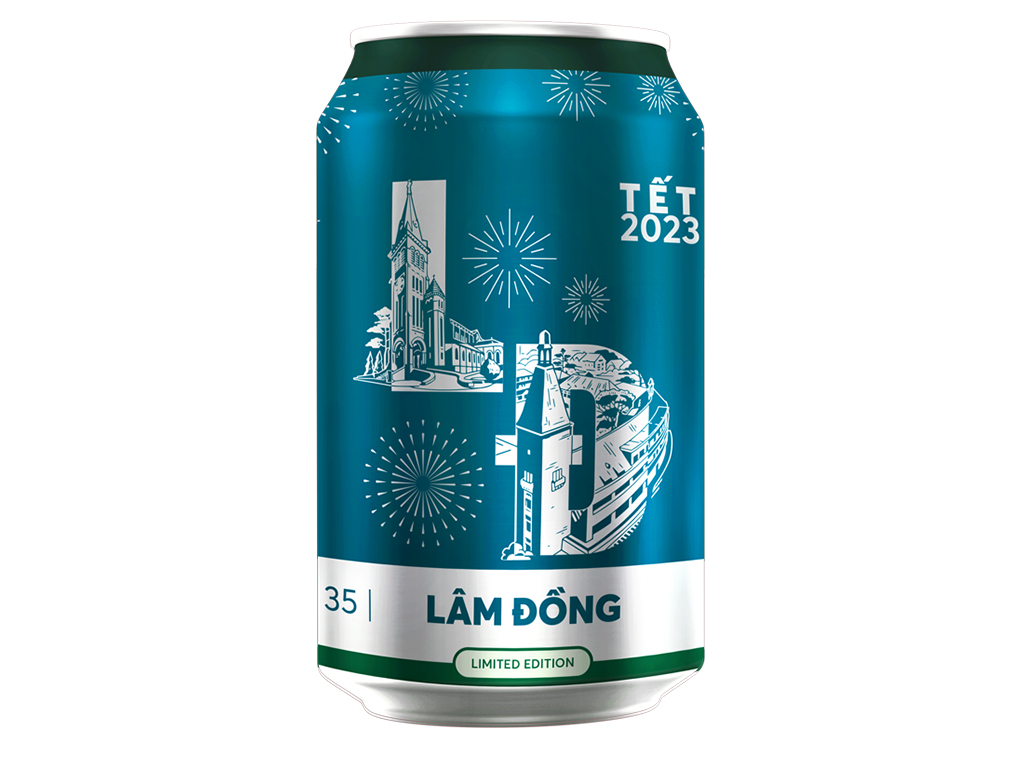 Thùng 24 lon Sài Gòn Lager 330ml giá tốt tại Bách hoá XANH