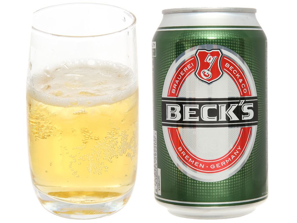 Thùng 24 lon bia Beck's bạc 330ml giá tốt tại Bách hoá XANH