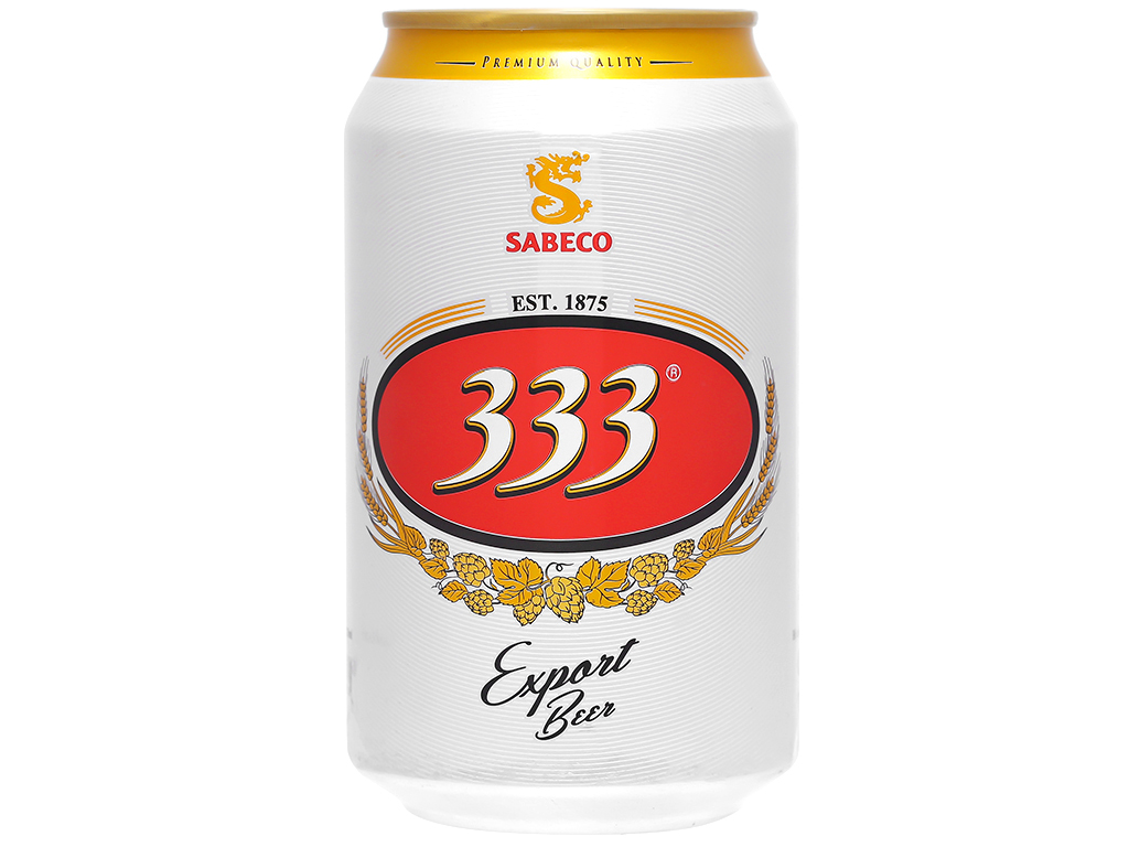 6 lon Bia 333 330ml Chính hãng - Giá rẻ | Bách Hoá XANH