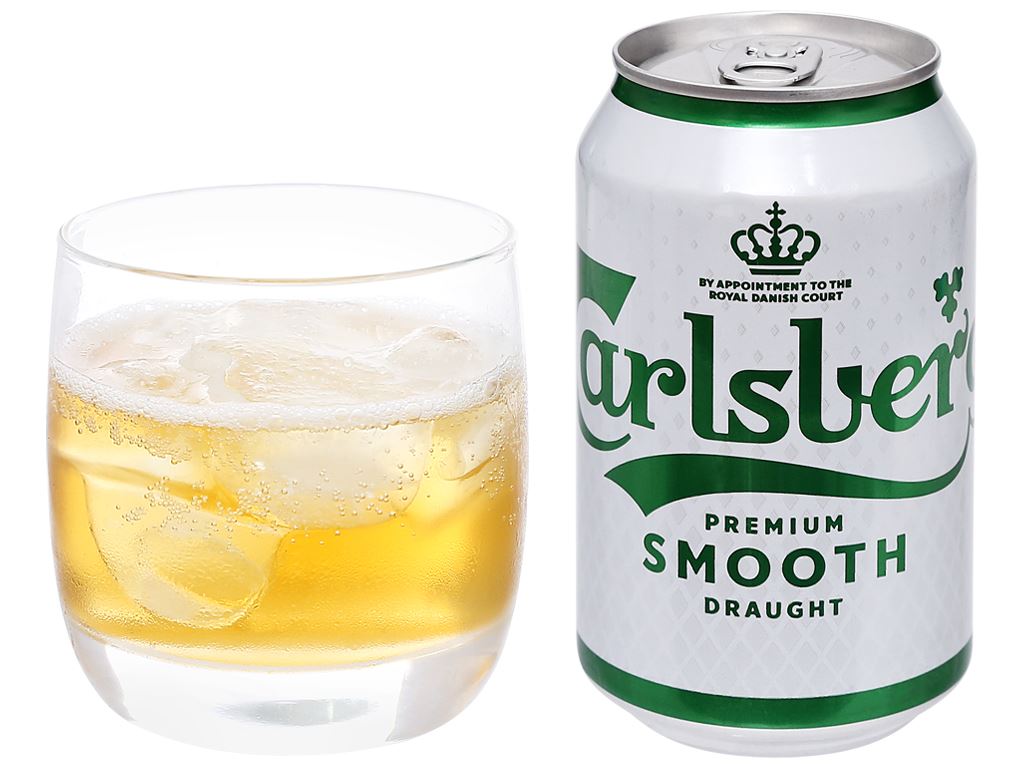 Bia Carlsberg Smooth Draught 330ml giá tốt tại Bách hoá XANH