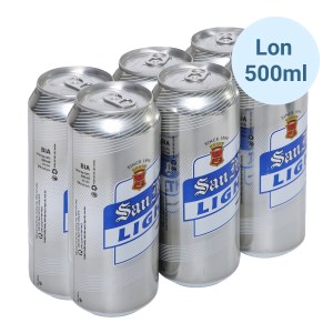 6 lon cao bia San Mig Light 500ml giá tốt tại Bách hoá XANH