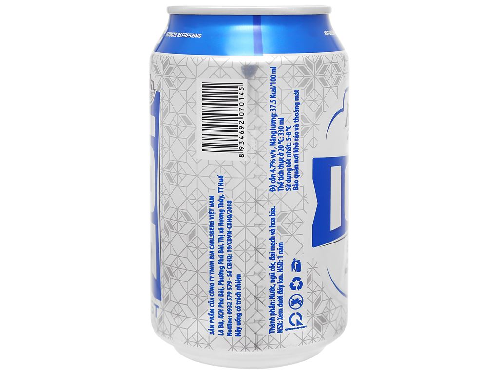 6 lon bia Huế Huda Ice Blast 330ml giá tốt tại Bách hoá XANH