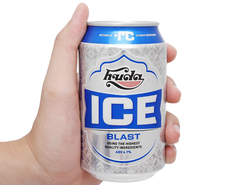 6 lon bia Huế Huda Ice Blast 330ml giá tốt tại Bách hoá XANH