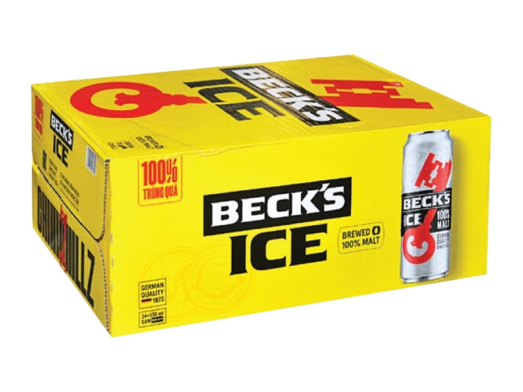 Thùng 12 lon bia Beck's Ice 500ml giá tốt tại Bách hoá XANH