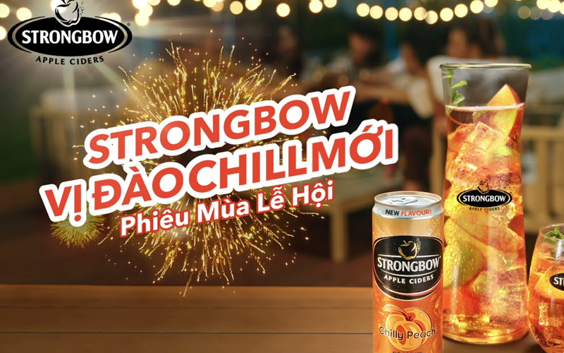Strongbow đào lon 330ml chất lượng giá tốt tại Bách Hoá XANH