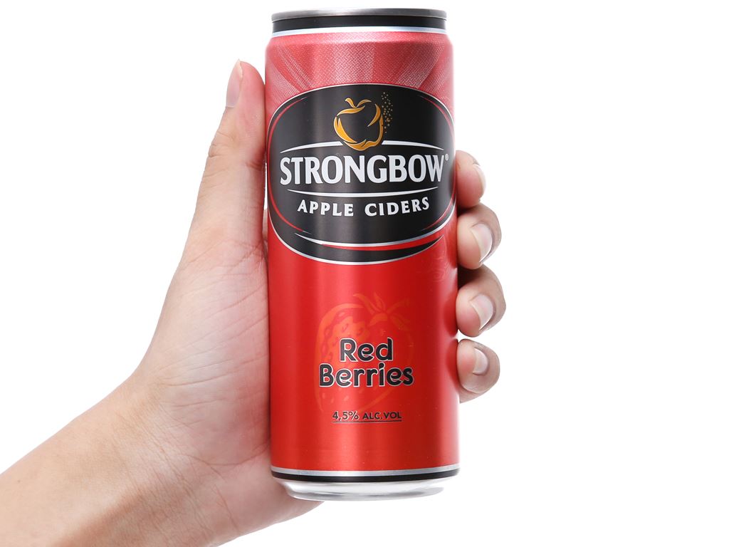 Lốc 6 lon Strongbow dâu đỏ 320ml giá tốt tại Bách Hoá XANH