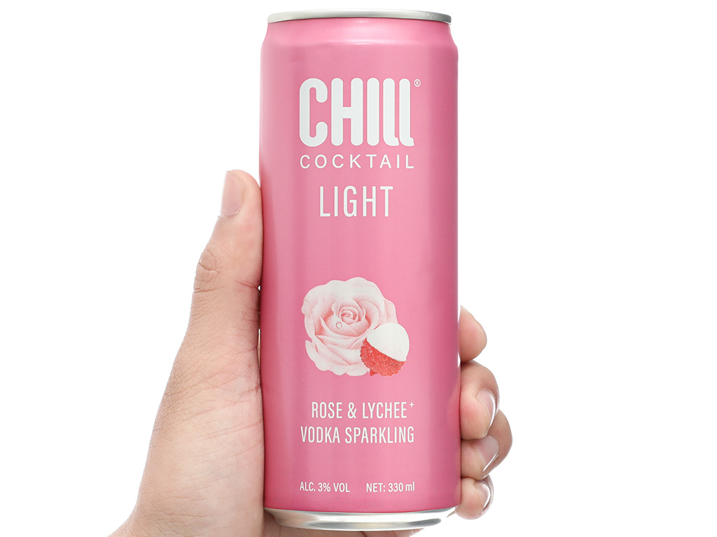 6 cocktail Chill Rose Lychee Vodka 330ml tại Bách Hoá XANH