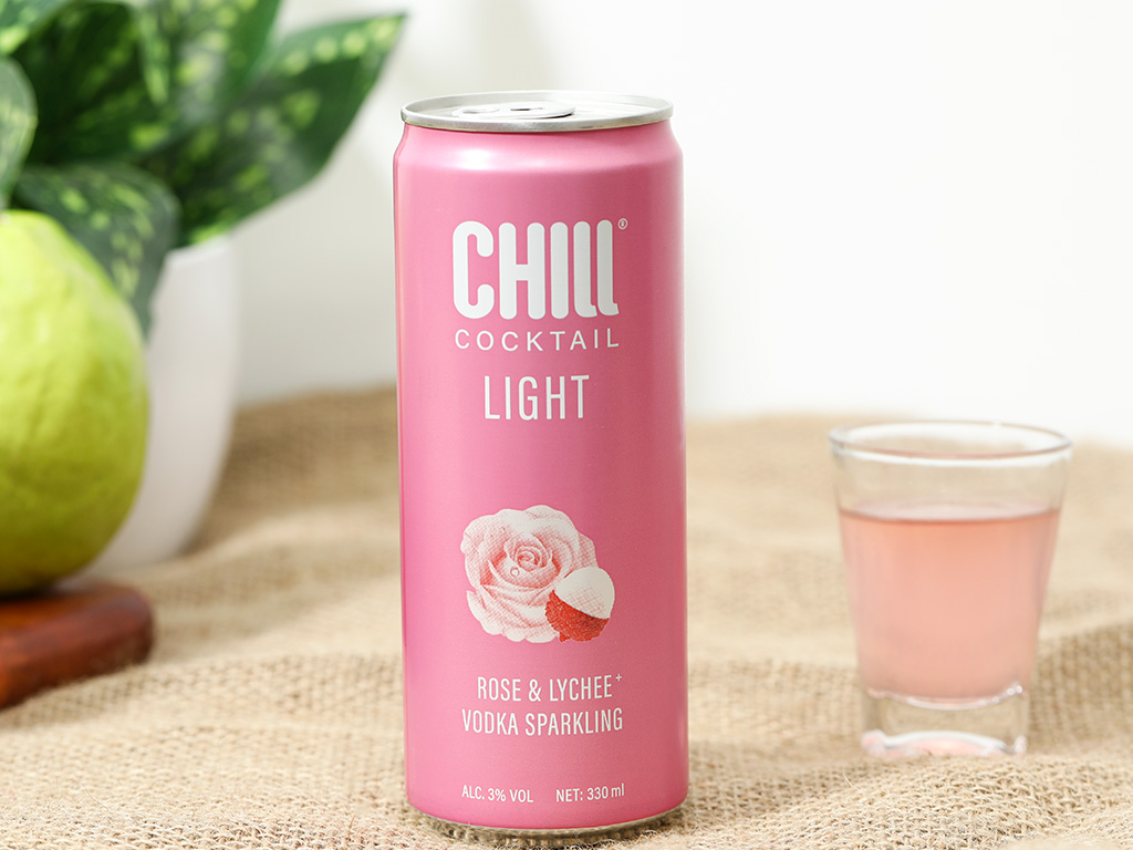 6 cocktail Chill Rose Lychee Vodka 330ml tại Bách Hoá XANH