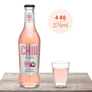 Cocktail Chill Rose Lychee Vodka 275ml tại Bách Hoá XANH