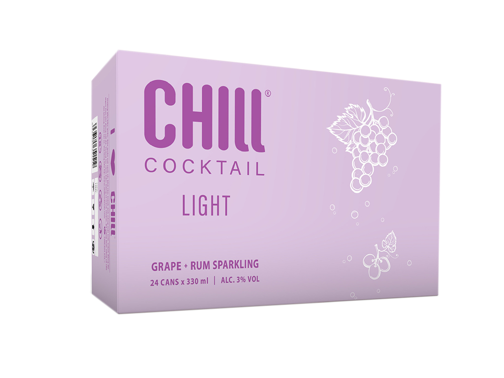 24 lon Chill Grape Rum vị nho 330ml tại Bách Hoá XANH