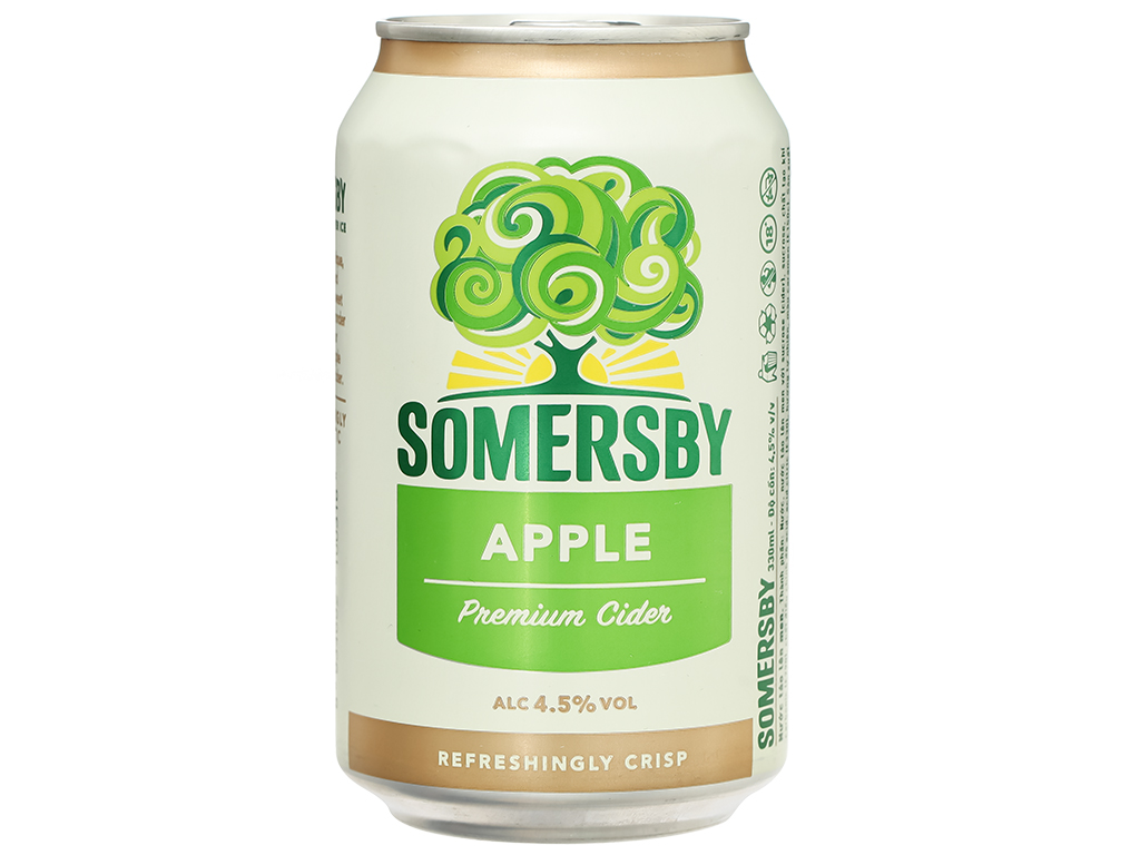 12 lon nước táo lên men Somersby 330ml tại Bách Hoá XANH