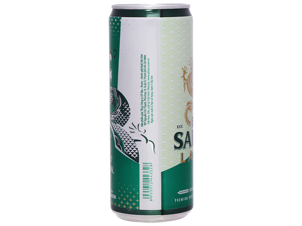 Bia Sài Gòn Lager Sleek 330ml | Bách Hoá XANH