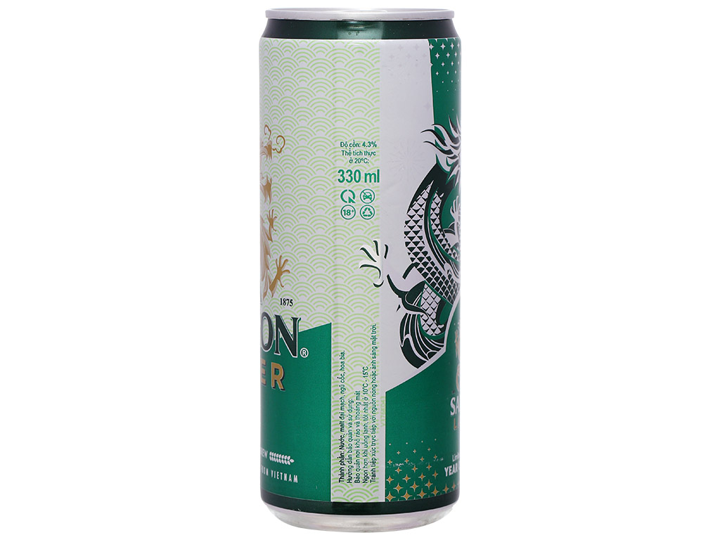 Bia Sài Gòn Lager Sleek 330ml | Bách Hoá XANH