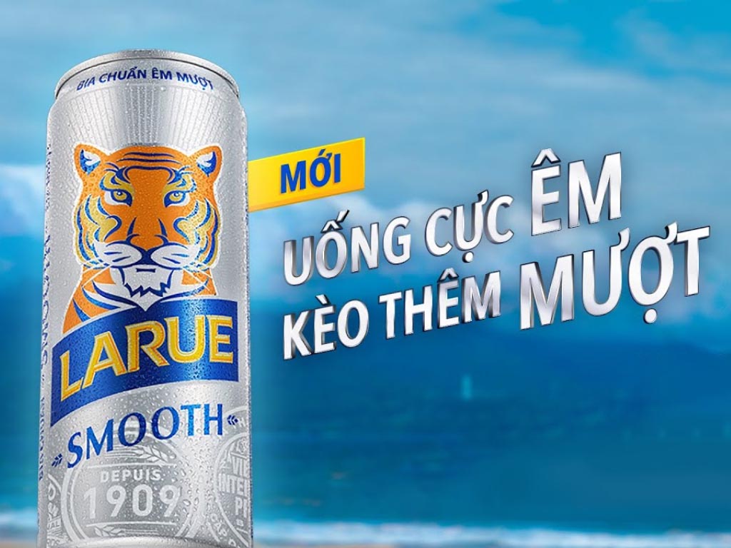Thùng 24 lon cao bia Larue Smooth 330ml | Bách Hoá XANH