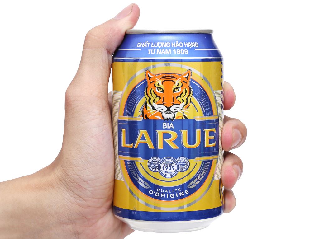 Bia Larue Xanh lon thường 330ml giá tốt tại Bách hoá XANH