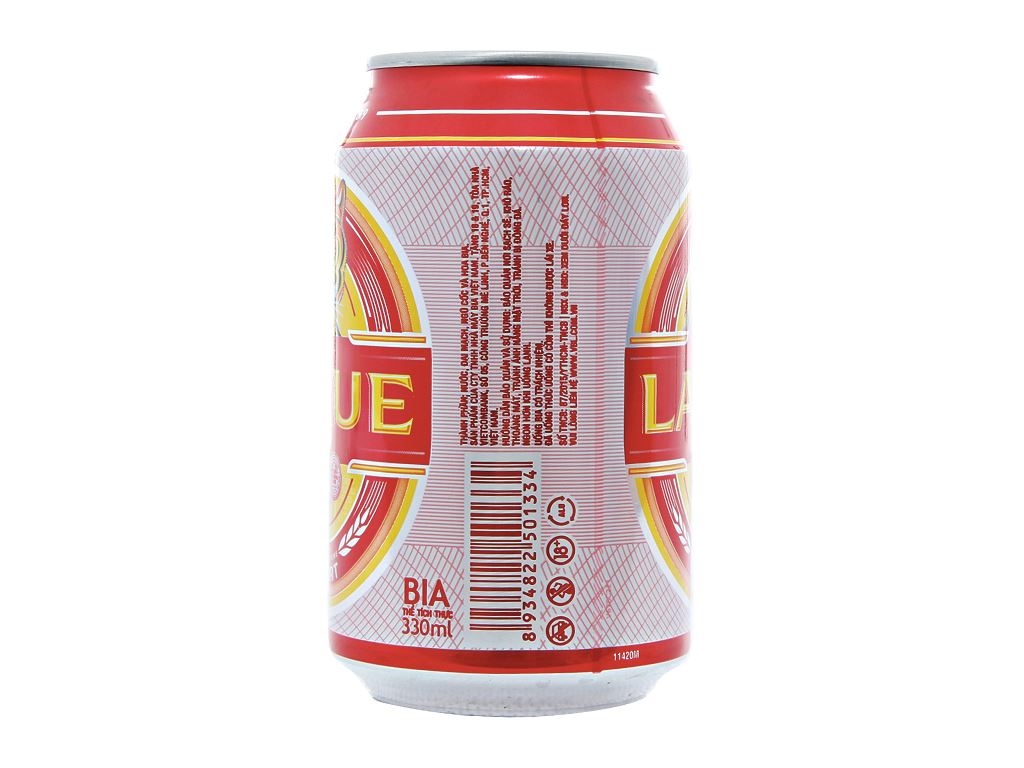 Bia Larue Đỏ lon thường 330ml giá tốt tại Bách hoá XANH