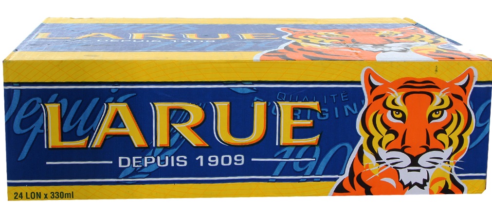 Bia Larue xanh dương lon 330ml thùng 24 lon