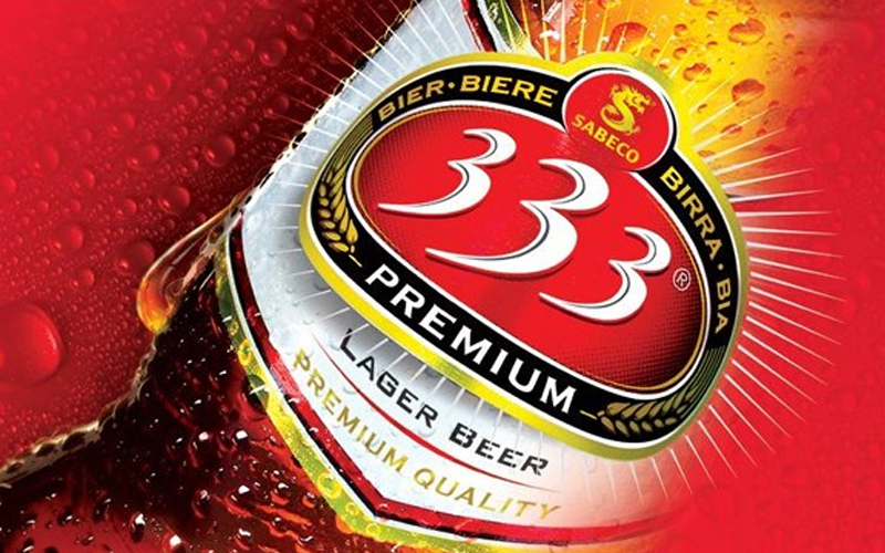 Thùng 24 lon bia 333 lon lùn 330ml giá tốt tại Bách hoá XANH