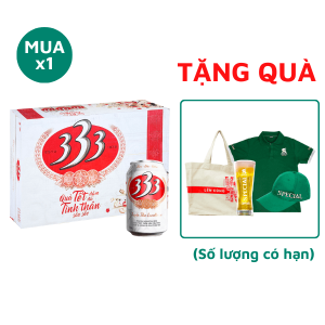 Bia 333 chính hãng giá tốt tại BachhoaXANH.com