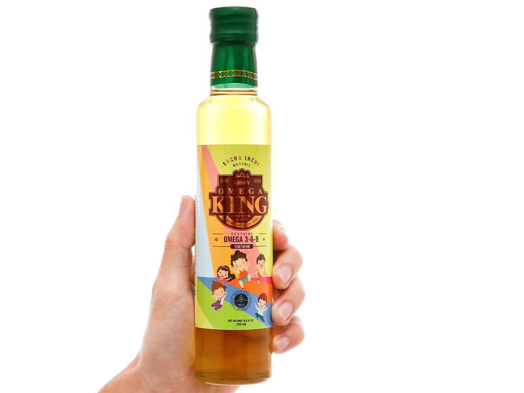 Dầu ăn Omega King Kiddy chai 250ml giá tốt tại Bách hoá XANH