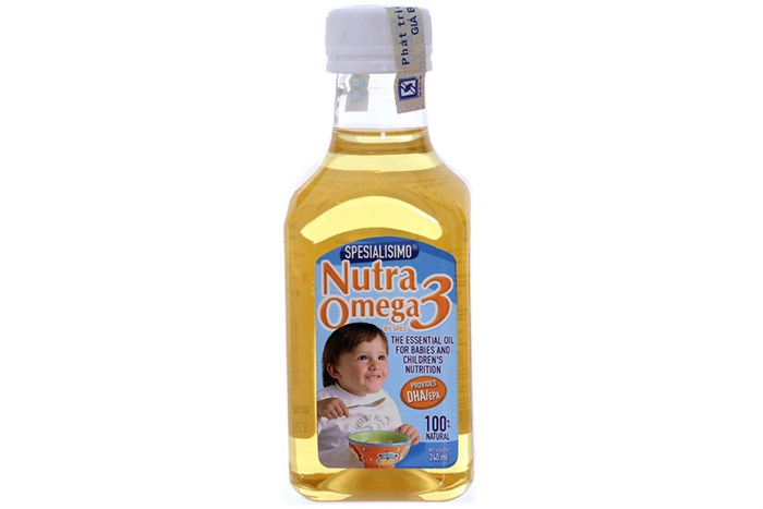 Dầu cá cho bé Nutra Omega 3 240ml giá tốt tại Bách hoá XANH