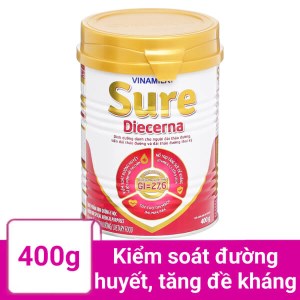Sữa bột Sure Diecerna lon 400g giá tốt tại Bách hoá XANH
