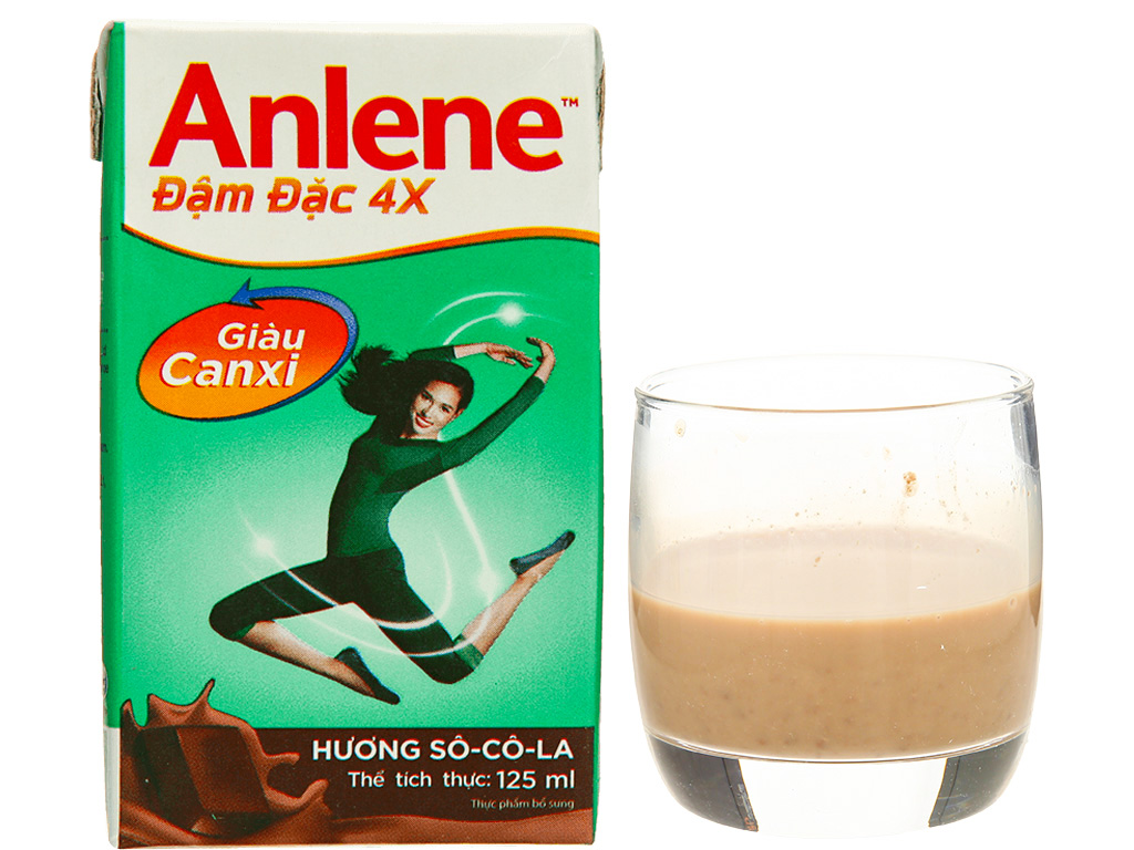 48 hộp sữa Anlene 4X socola 125ml giá tốt tại Bách hoá XANH