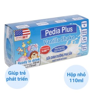3 hộp Nuti Pedia Plus vani 110ml giá tốt tại Bách hoá XANH