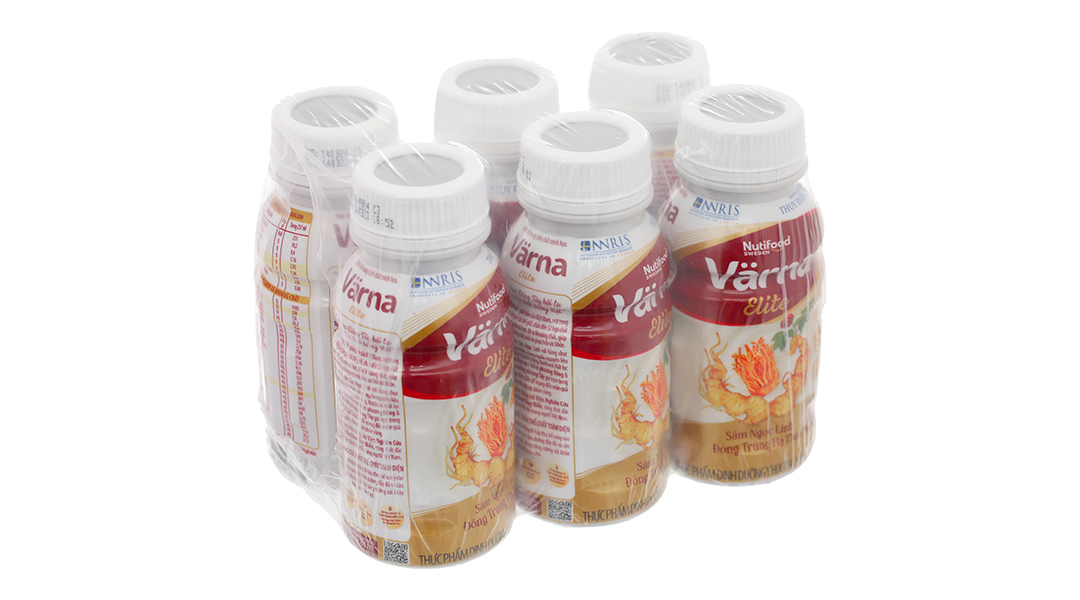 Sữa bột pha sẵn Nutifood Varna Elite bổ sung dinh dưỡng lốc 6 chai x ...