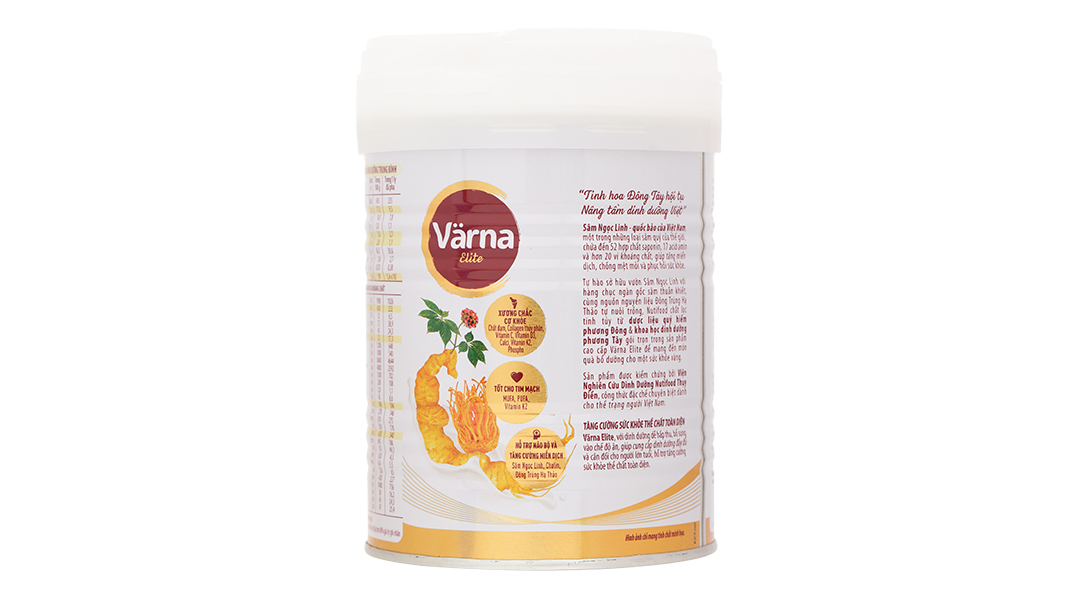 Sữa bột Nutifood Varna Elite giúp bổ sung dinh dưỡng, phục hồi sức khỏe ...