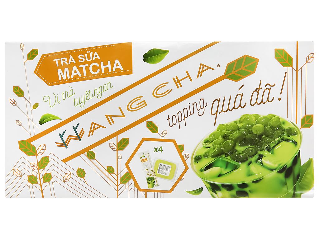 Trà sữa matcha Wangcha hộp 400g giá tốt tại Bách hoá XANH
