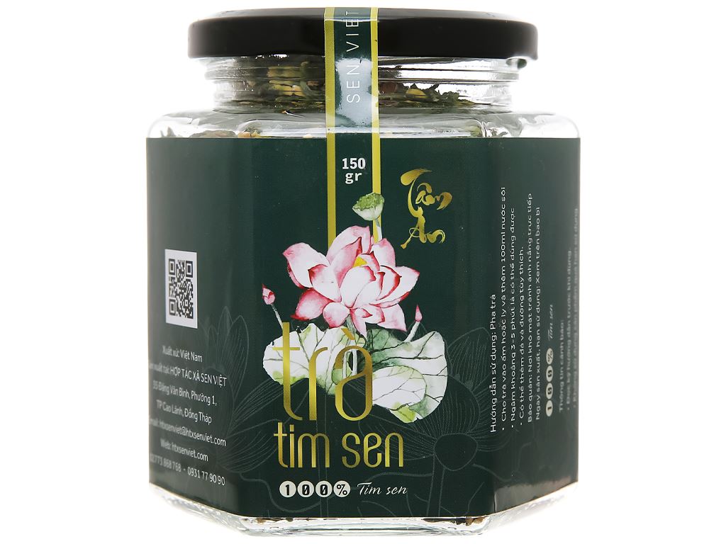 Trà tim sen tâm an Sen Việt 150g giá tốt tại Bách hoá XANH
