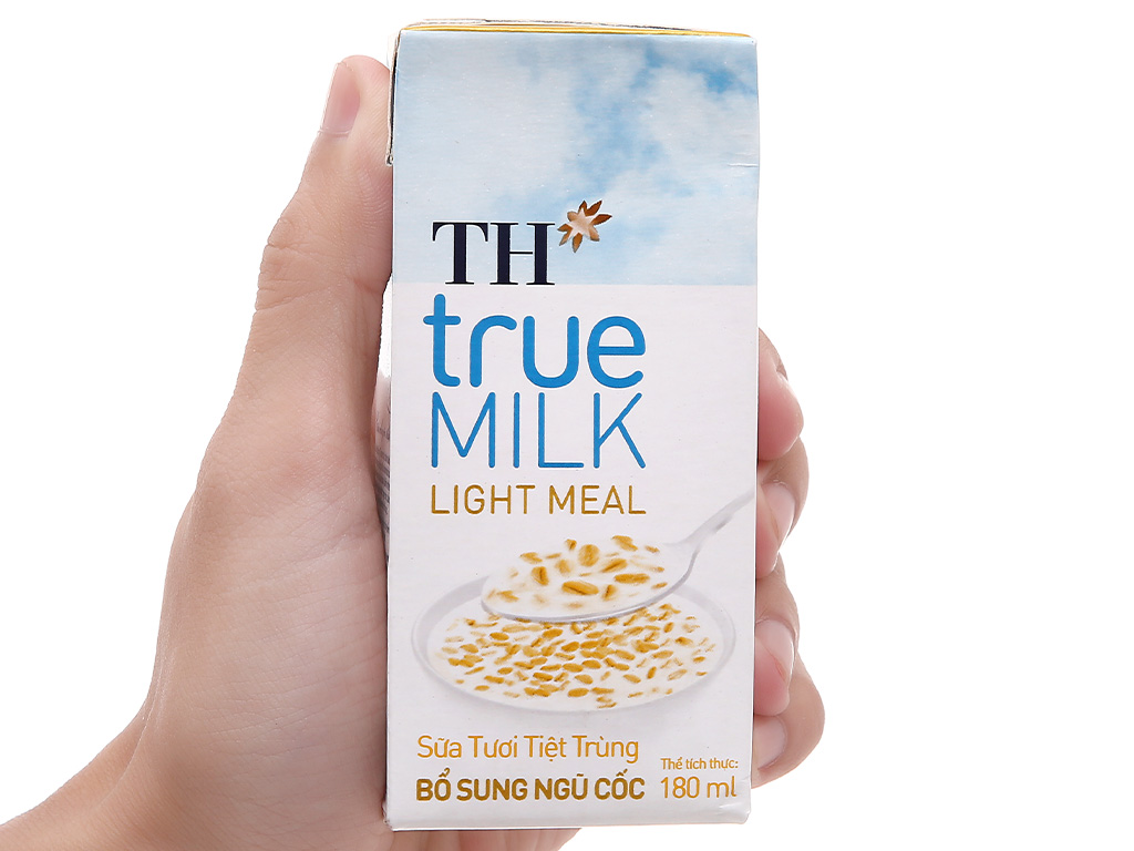 48 hộp sữa TH true MILK Light Meal 180ml tại Bách hóa XANH