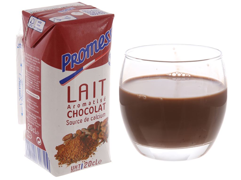 Lốc 6 hộp sữa socola Promess 200ml giá tốt tại Bách hoá XANH