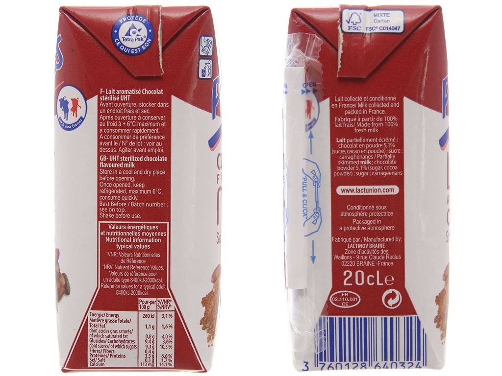 Lốc 6 hộp sữa socola Promess 200ml giá tốt tại Bách hoá XANH