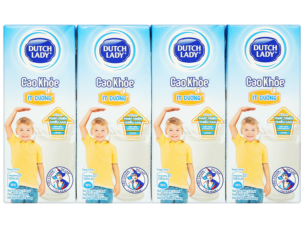 48 hộp Dutch Lady Cao Khoẻ 170ml giá tốt tại Bách hoá XANH
