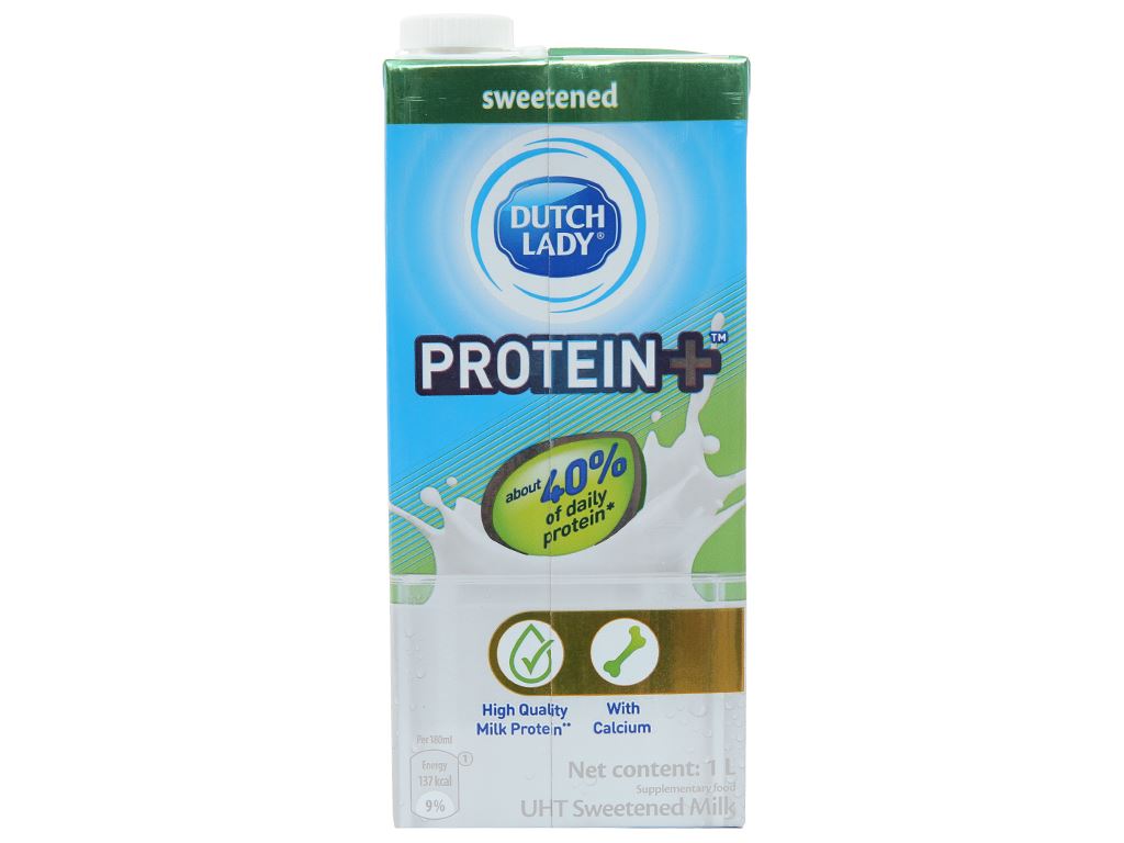 Sữa có đường Dutch Lady Protein 1l giá tốt tại Bách hoá XANH