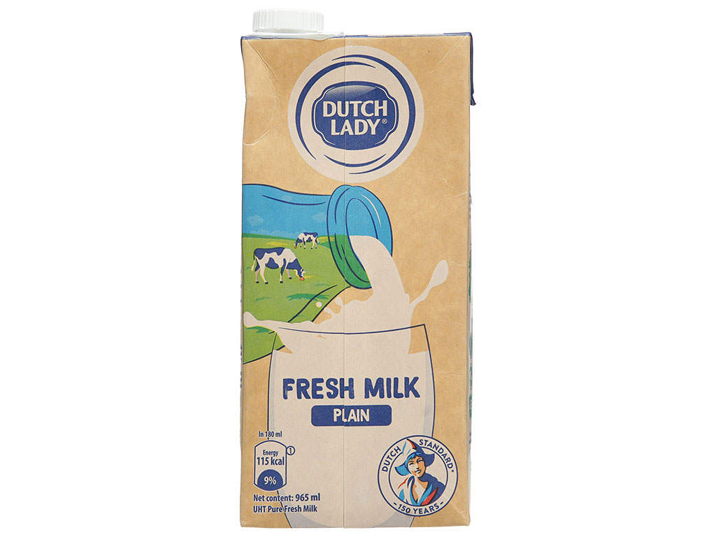 12 hộp sữa tươi Dutch Lady 1lít giá tốt tại Bách hoá XANH