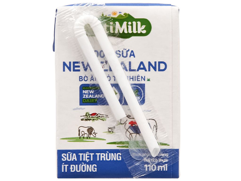 4 hộp Nutimilk Newzealand 110ml giá tốt tại Bách hoá XANH