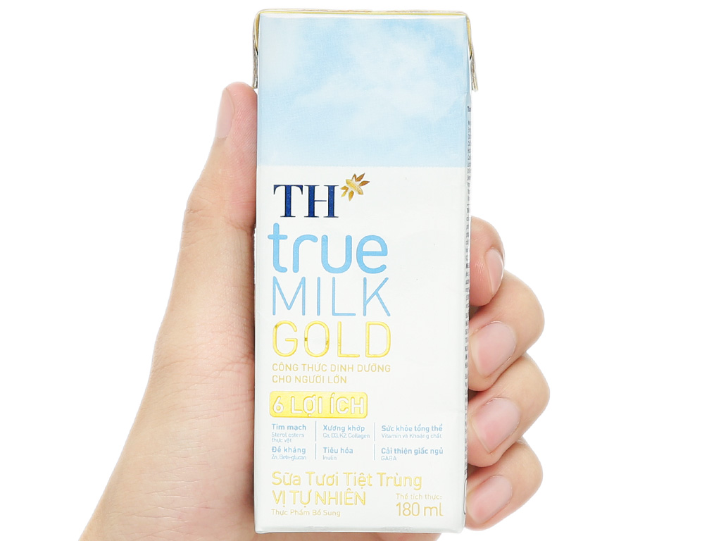 48 hộp sữa tươi TH true MILK Gold 180ml tại Bách hóa XANH