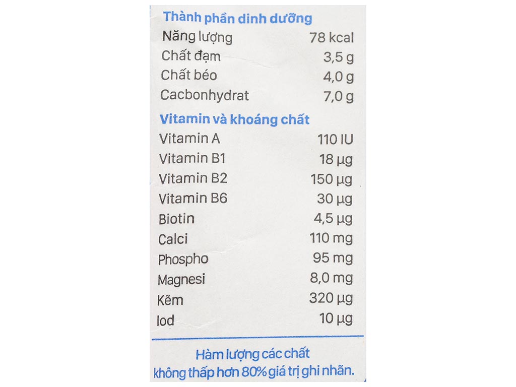 48 bịch sữa ít đường Nutimilk tươi sạch 220ml Bách hóa XANH