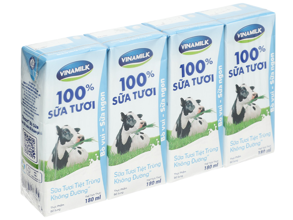 Đánh giá thể tích sữa vinamilk và tìm hiểu thành phần dinh dưỡng