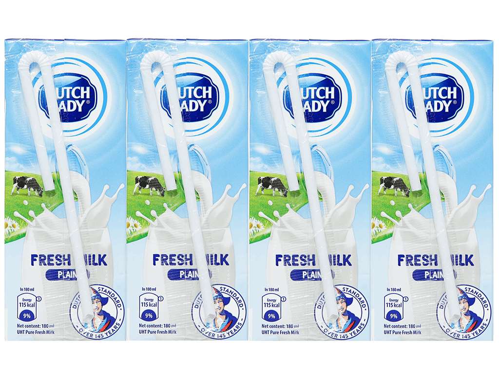 48 hộp sữa tươi Dutch Lady 180ml giá tốt tại Bách hoá XANH