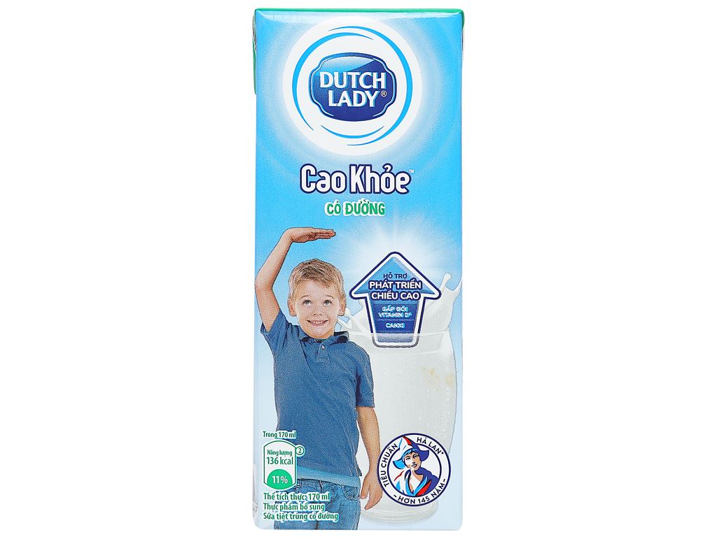 48 hộp sữa tươi Dutch Lady 170ml giá tốt tại Bách hoá XANH