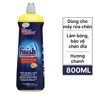 Nước làm bóng chén bát Finish chanh 800ml Bách Hoá XANH