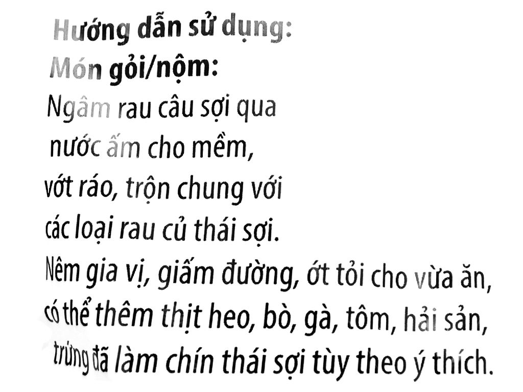 Rau câu sợi ngắn Rovin gói 20g giá tốt tại Bách hoá XANH