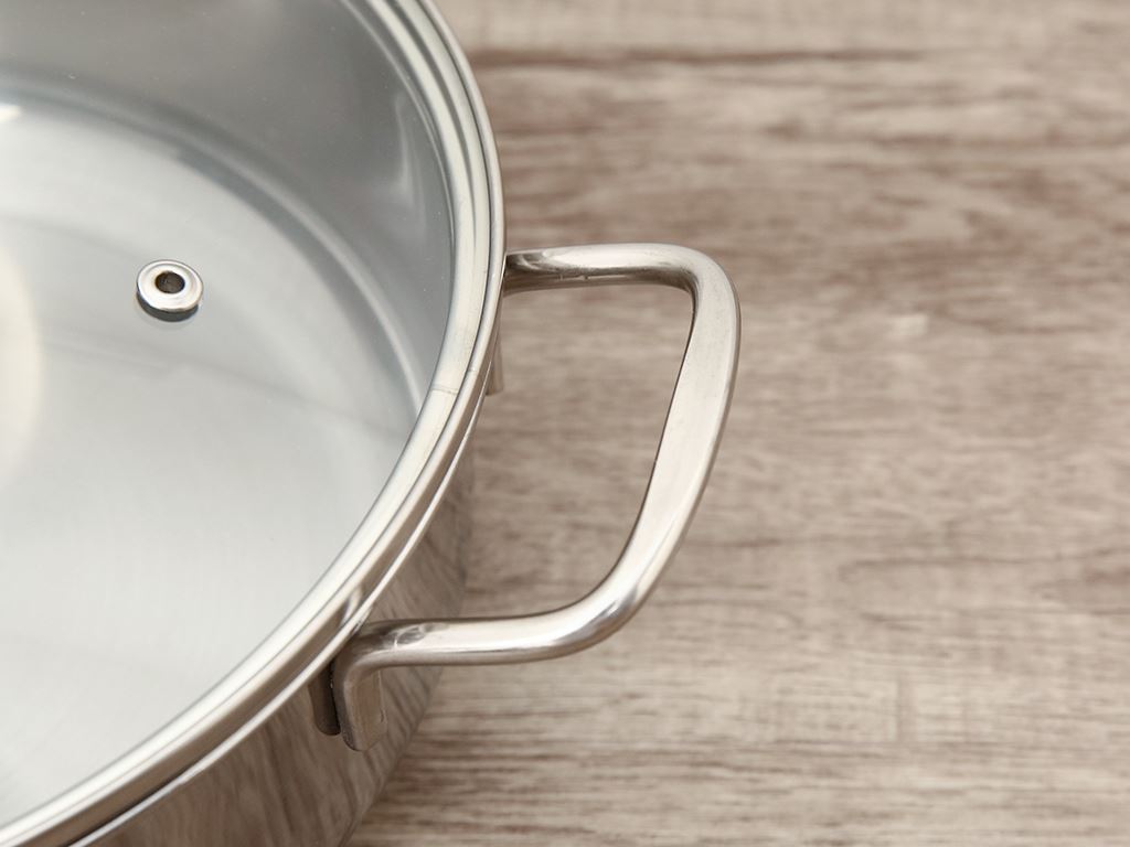 Nồi lẩu inox 3 đáy Rainy 24cm giá tốt tại Bách hoá XANH