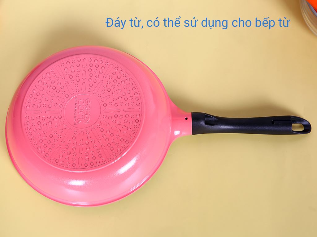 Chảo đúc Green Cook GCP03 24cm giá tốt tại Bách hoá XANH